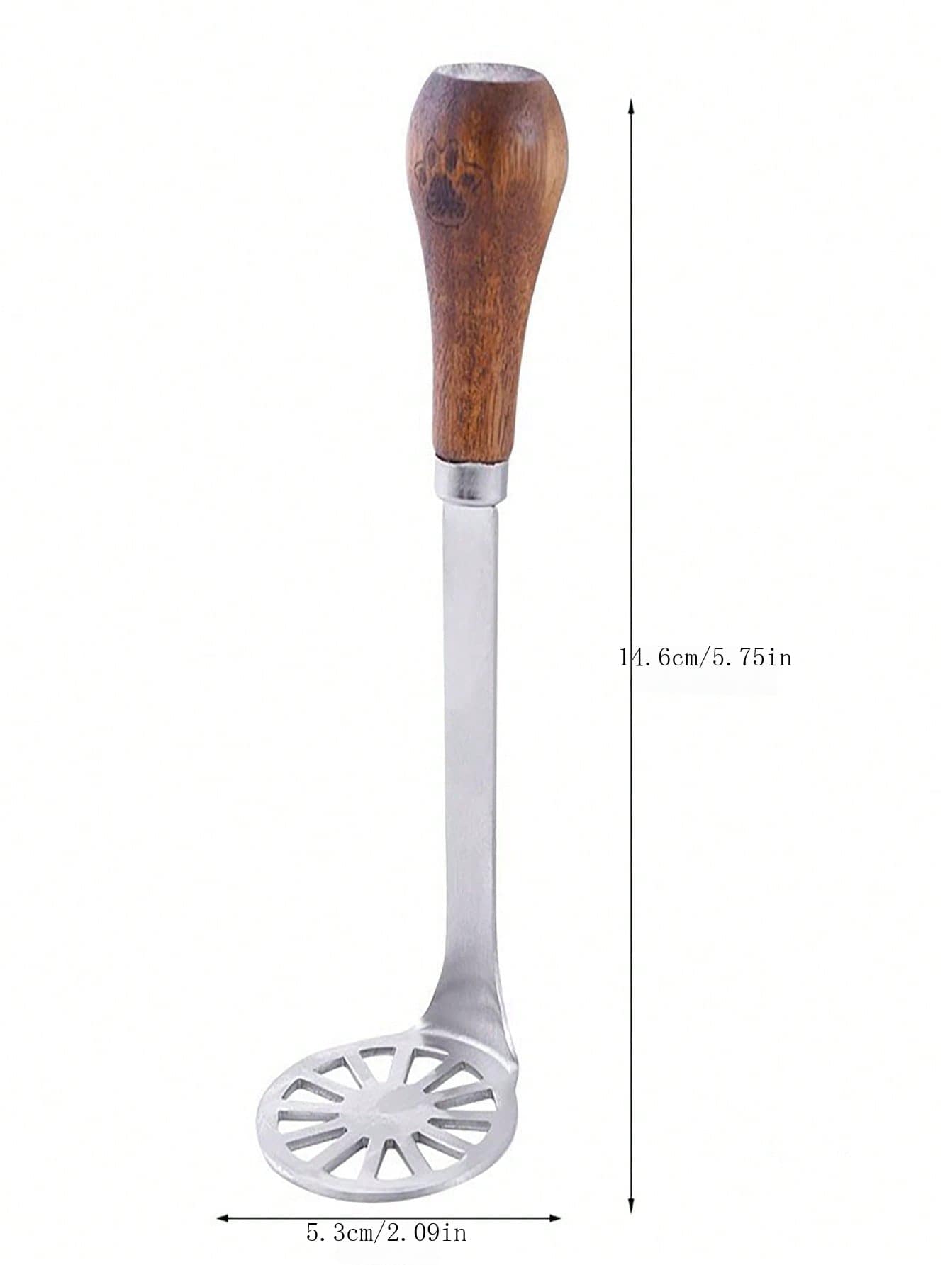 1pc Stainless Steel Potato Masher Baby Food Tool, Egg Beater, Upright ...