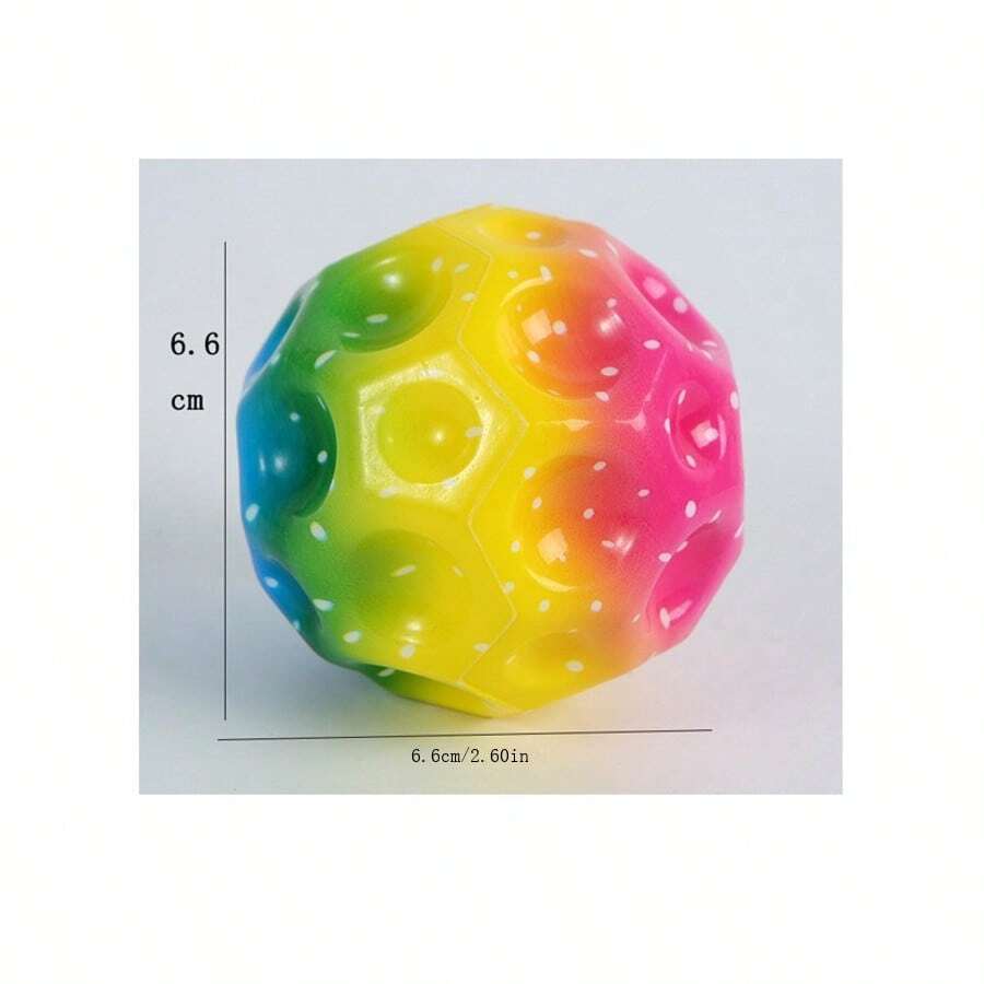 1pc PU Space Ball, Ultra-High Bounce Space Ball, Indoor And Outdoor ...