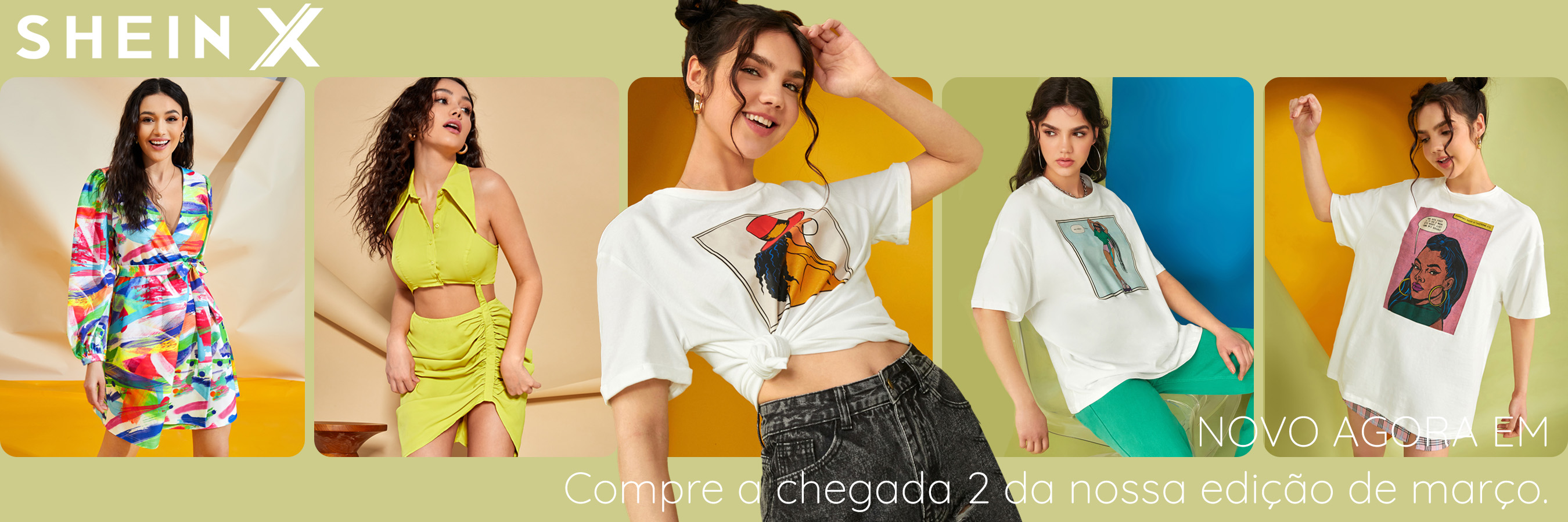 Roupa de mulher | Compre roupa de moda | SHEIN PT