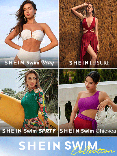 Womens Beachwear Shein Eur