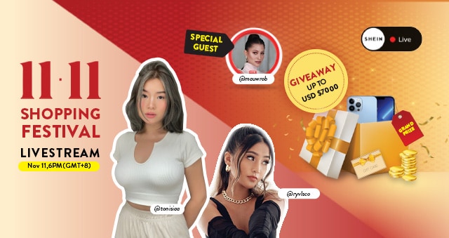 Join SHEIN Live-Stream and get the inside scoop on beauty trends!