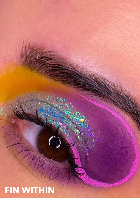 Sheglam Flutter Effect Palette 12 Clolor Glitter Matte Eyeshadow Palette Metallic Bold Color