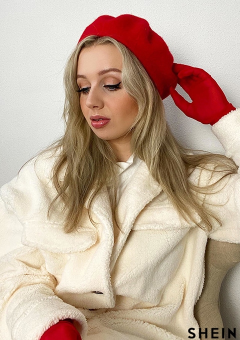 Simple Solid Beret | SHEIN USA