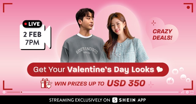 Join SHEIN Live-Stream and get the inside scoop on beauty trends!