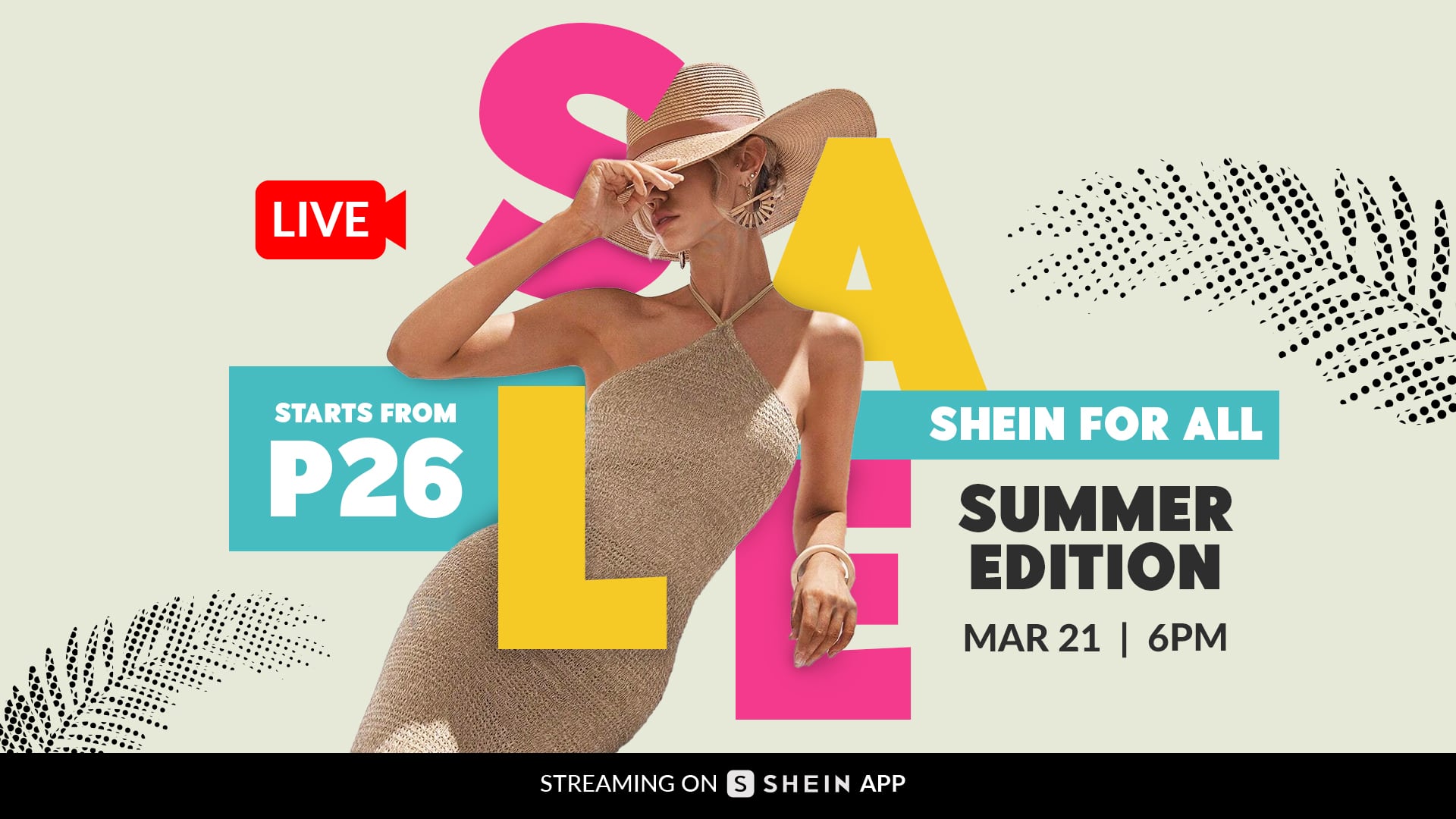 Join SHEIN Live-Stream and get the inside scoop on beauty trends!