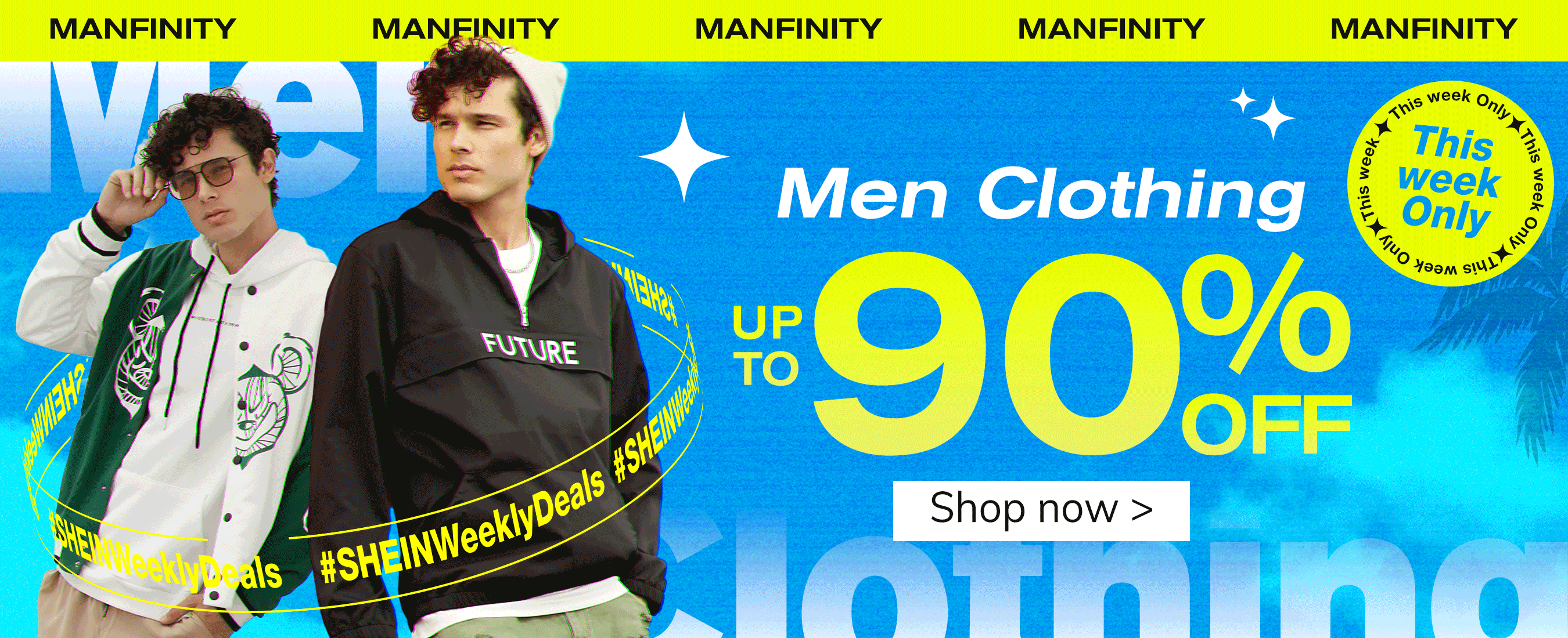 Save Money. Live in Style - Shop Men's Clothing | SHEIN Australia