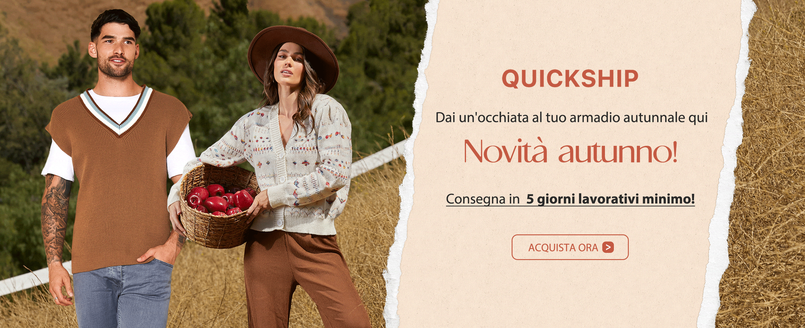 Spedizione Veloce|Compra vestiti online con QuickShip | SHEIN ITALIA