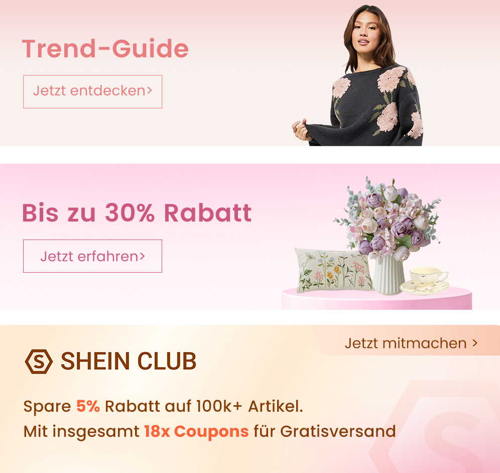 Damenbekleidung | Kleidung & Fashion | SHEIN Deutschland