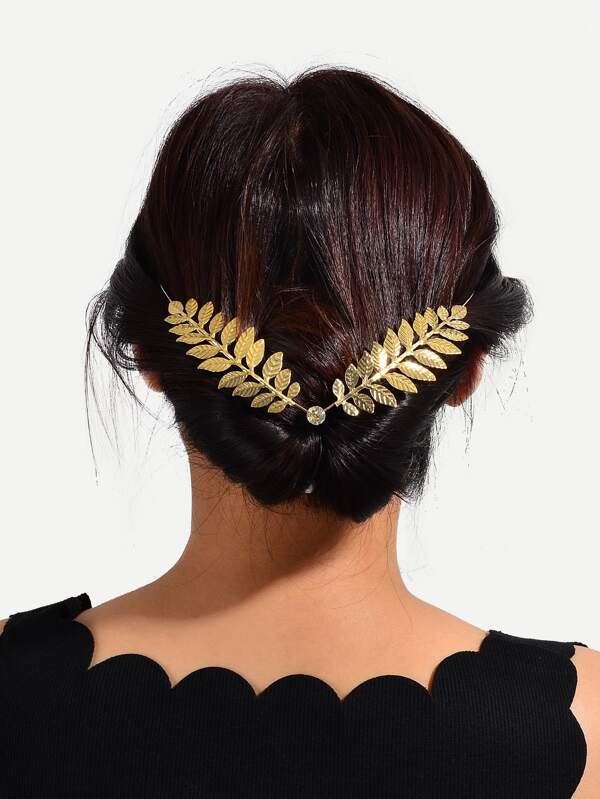 Leaf Design Hair Accessory | SHEIN USA