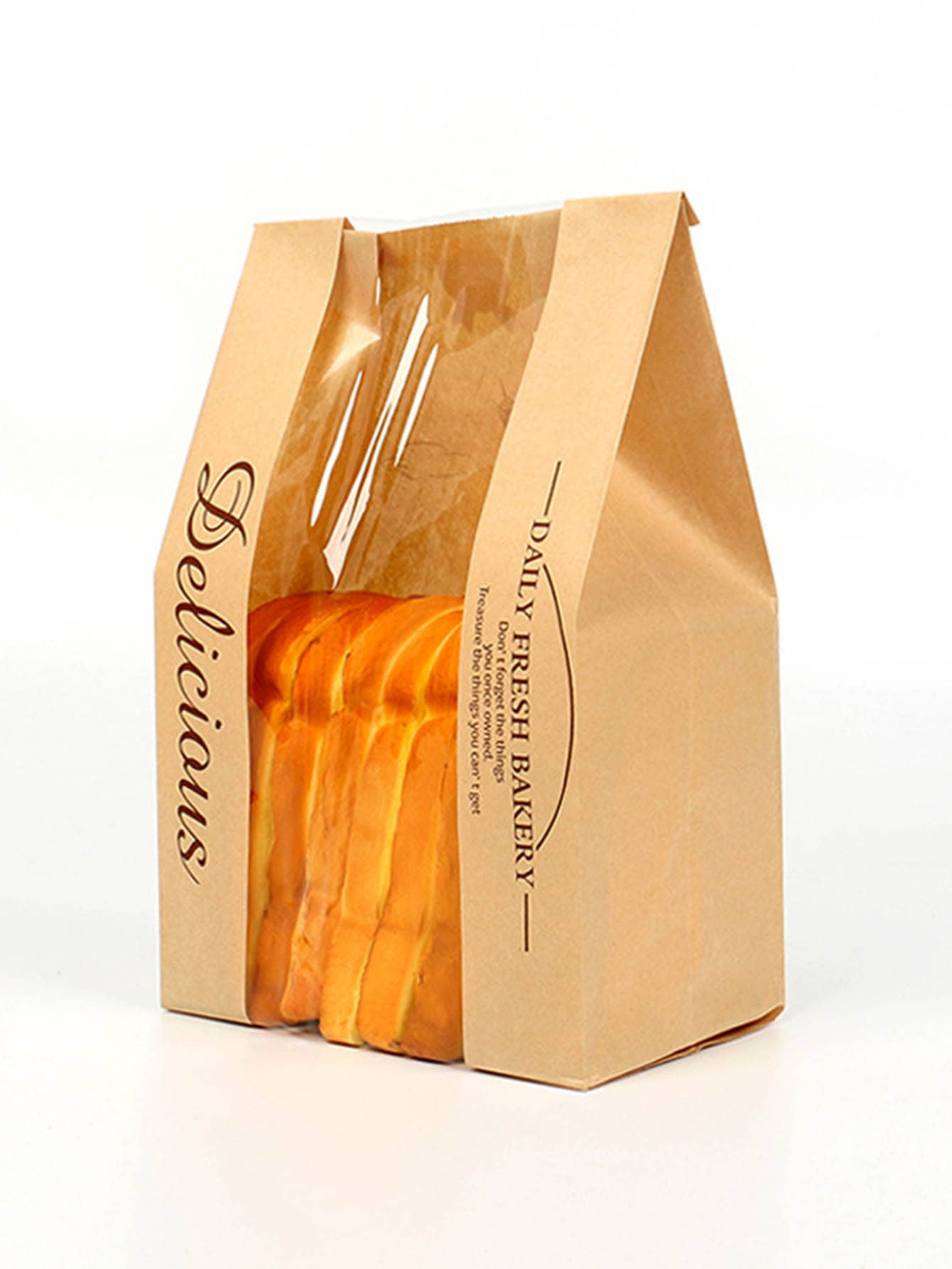 Bolsa de embalaje de tostadas con estampado de Eiffel Tower 20 piezas