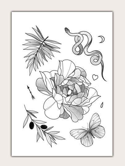 Shop Temporary Tattoos & Body Art | Accessories | SHEIN USA