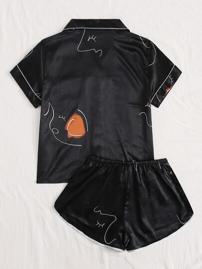 Search silk pajama set | SHEIN USA