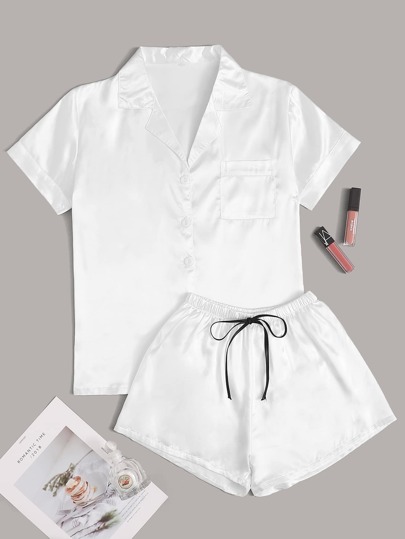 Search silk pajama set | SHEIN USA