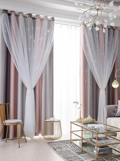 Rideaux | Acheter les articles de maison en ligne Canada | SHEIN Canada