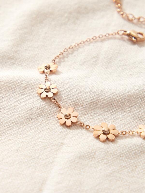 Flower Decor Bracelet | SHEIN USA