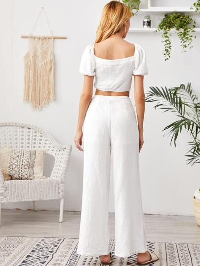 Search White pants | SHEIN USA