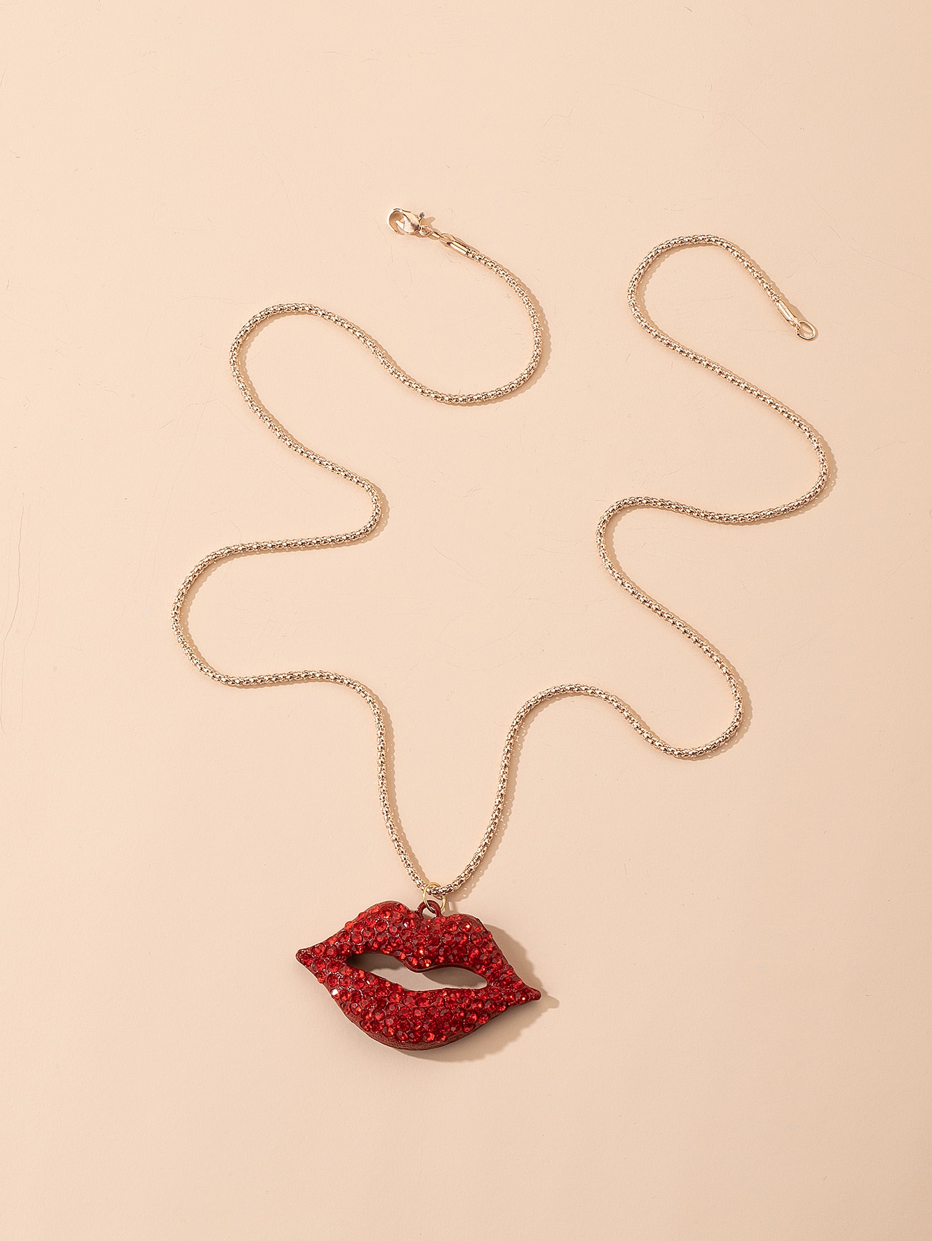 Lip Charm Necklace