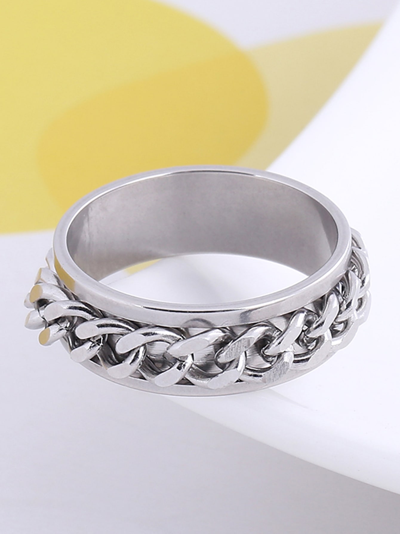 Men Chain Design Ring