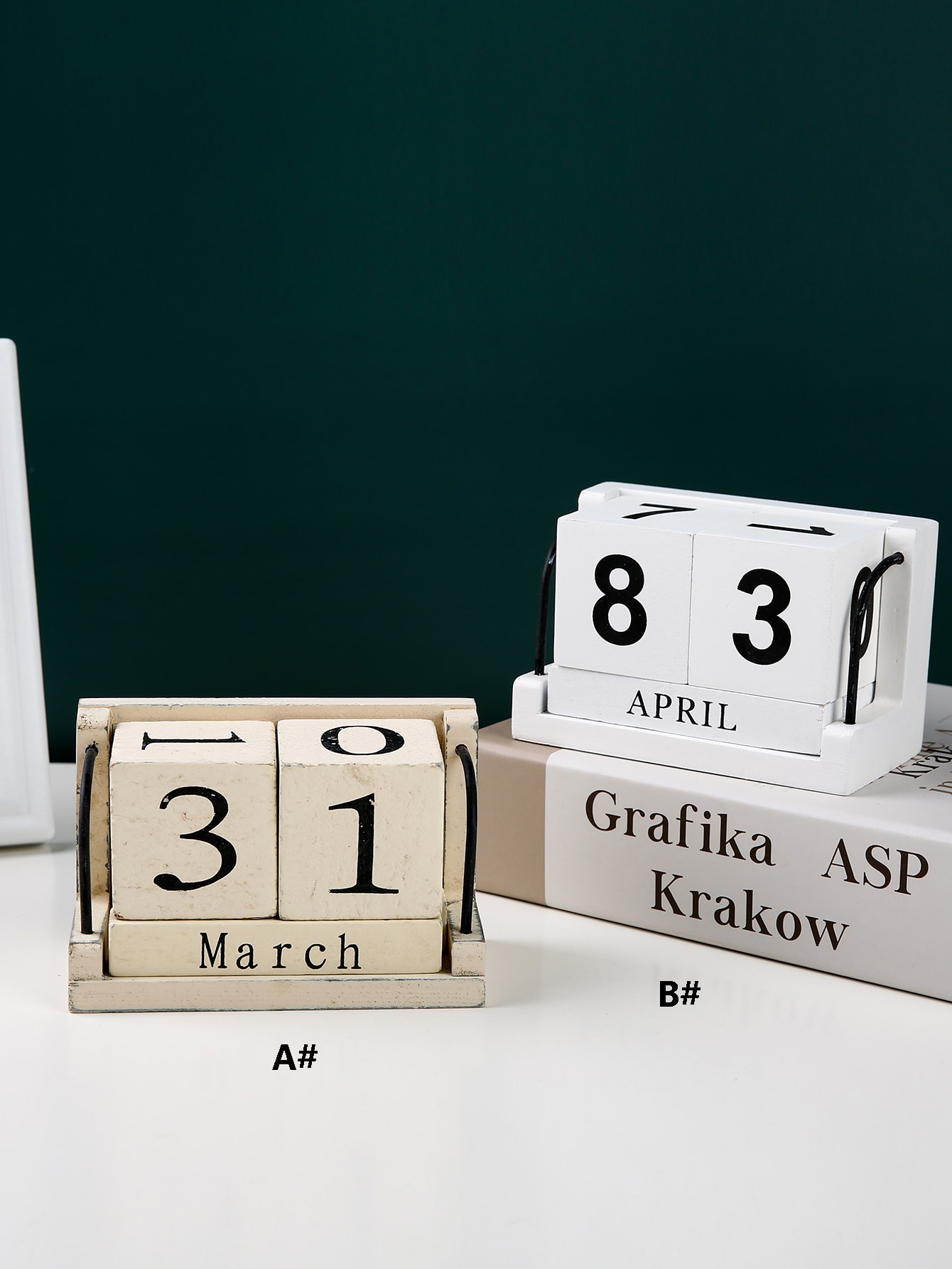 1pc Desktop DIY Calendar