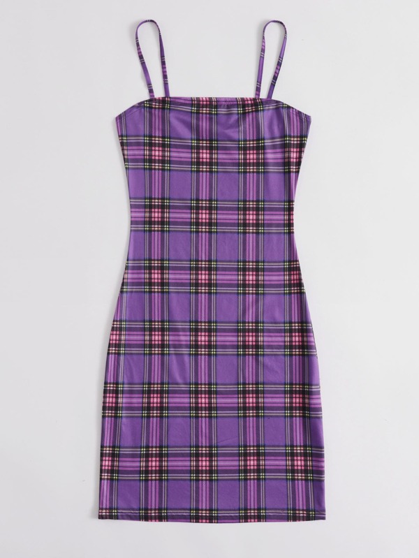 Is That The New Tartan Bodycon Dress ??| ROMWE USA