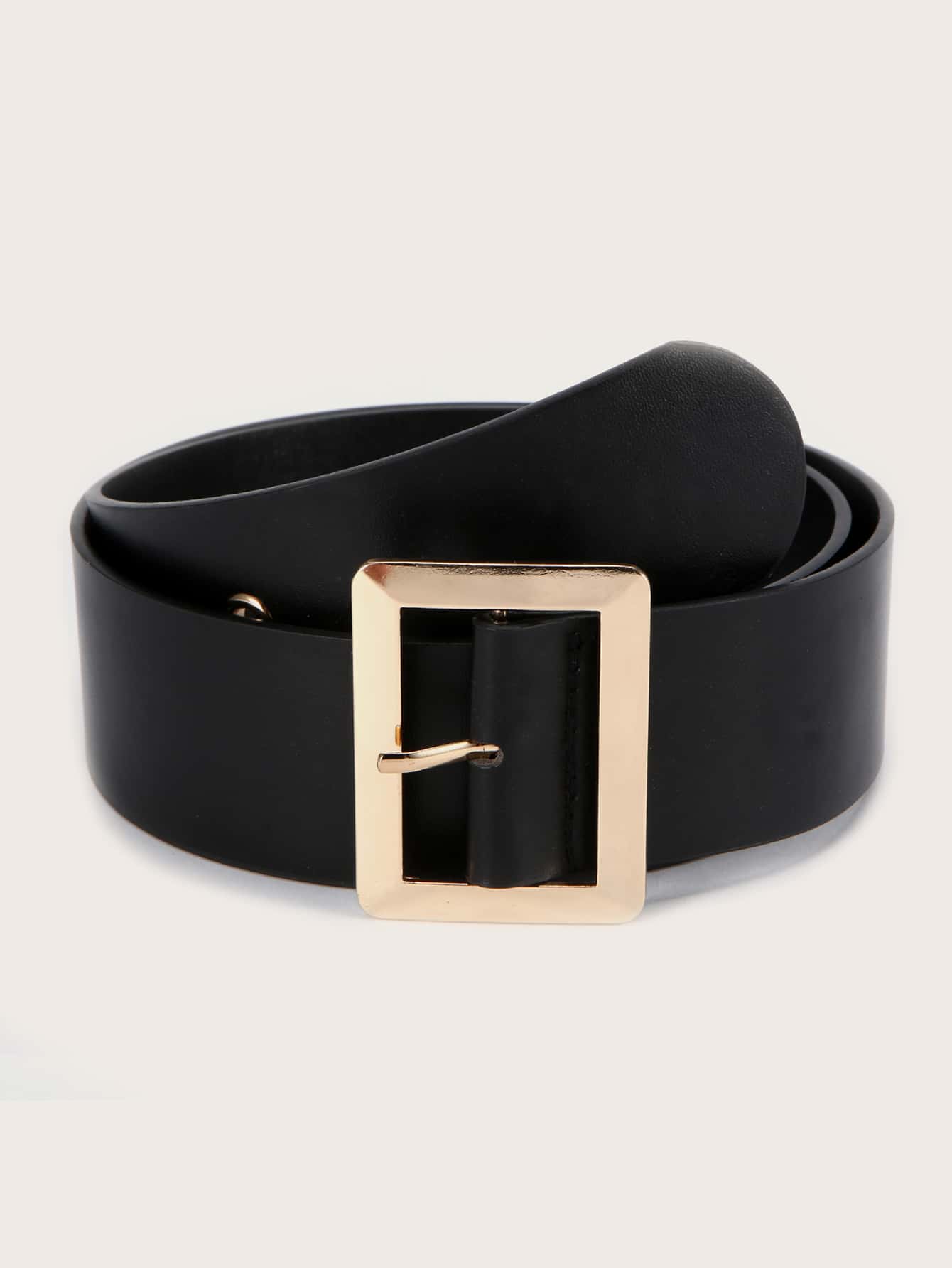 Rectangular Buckle Belt