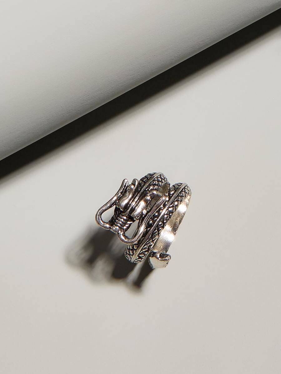 Men Dragon Design Ring | SHEIN USA
