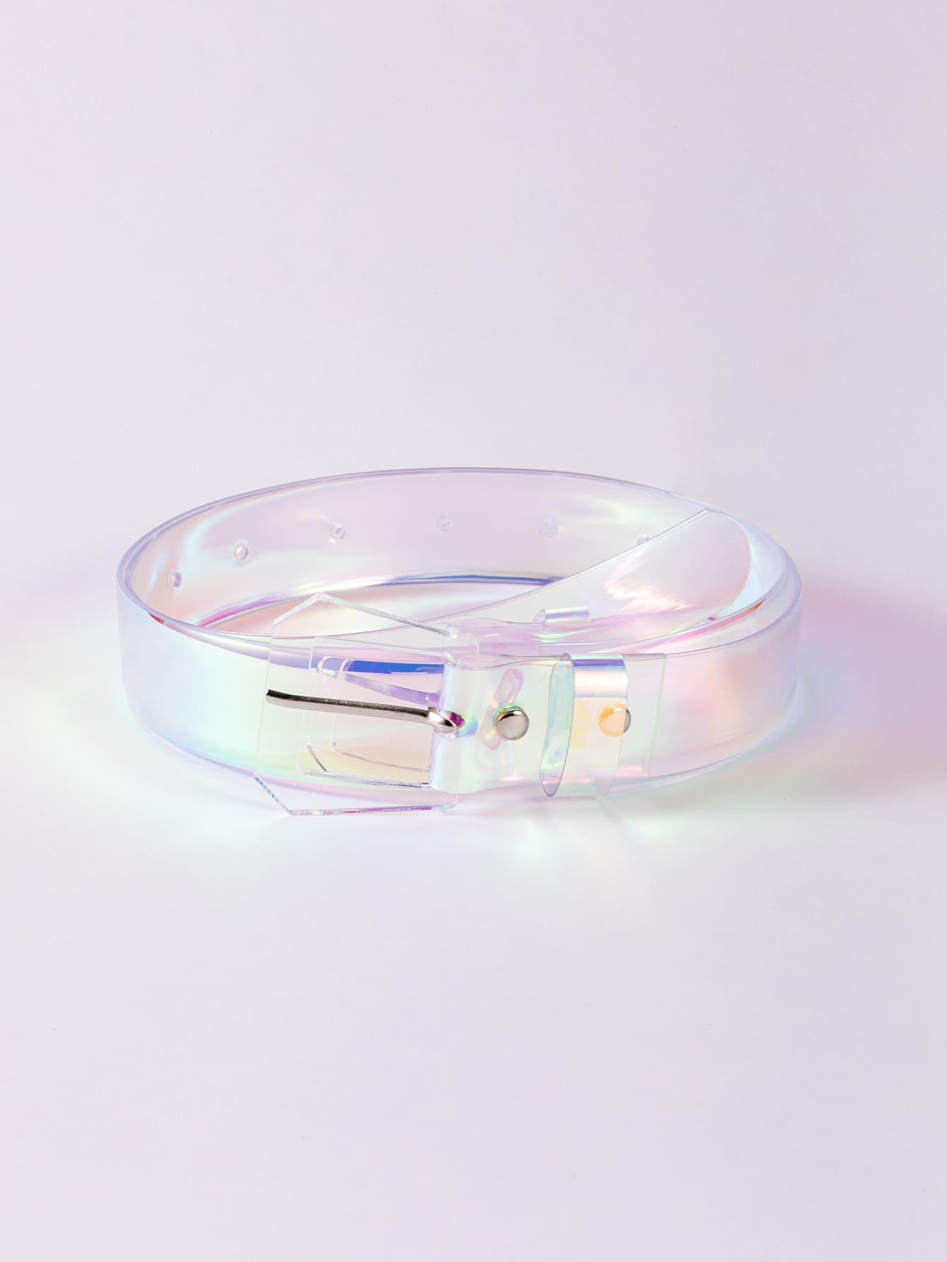 Holographic Clear Belt | SHEIN USA