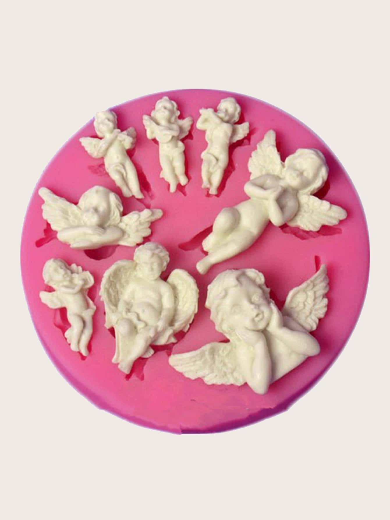 1pc Silicone Angel Cake Mold