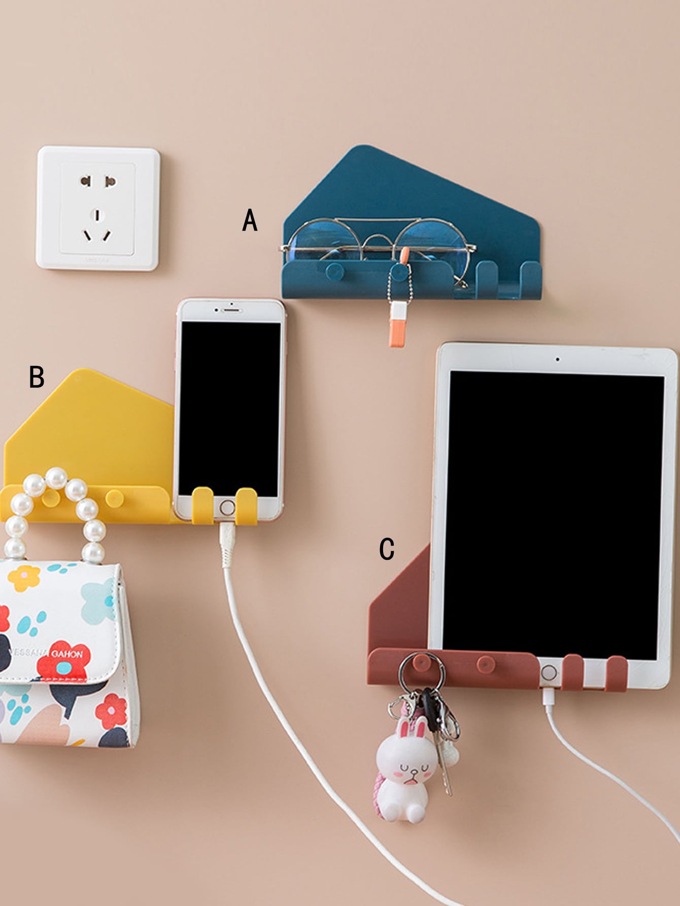 1pc Multifunction Storage Rack