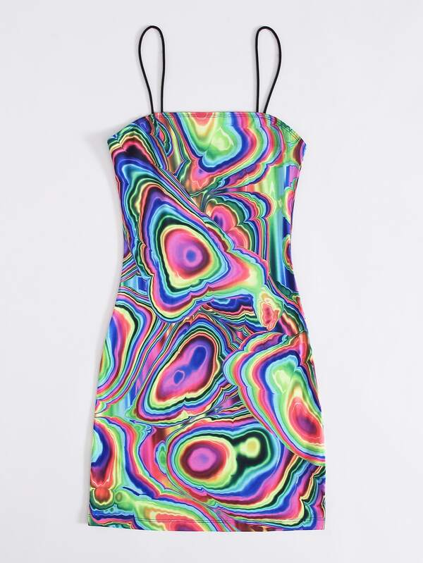Is That The New Tie Dye Bodycon Dress ??| ROMWE USA