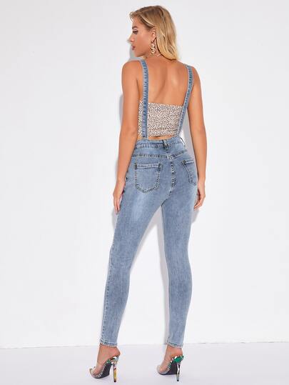 Shop Denim Overalls | Trendy Fashion Denim | SHEIN USA
