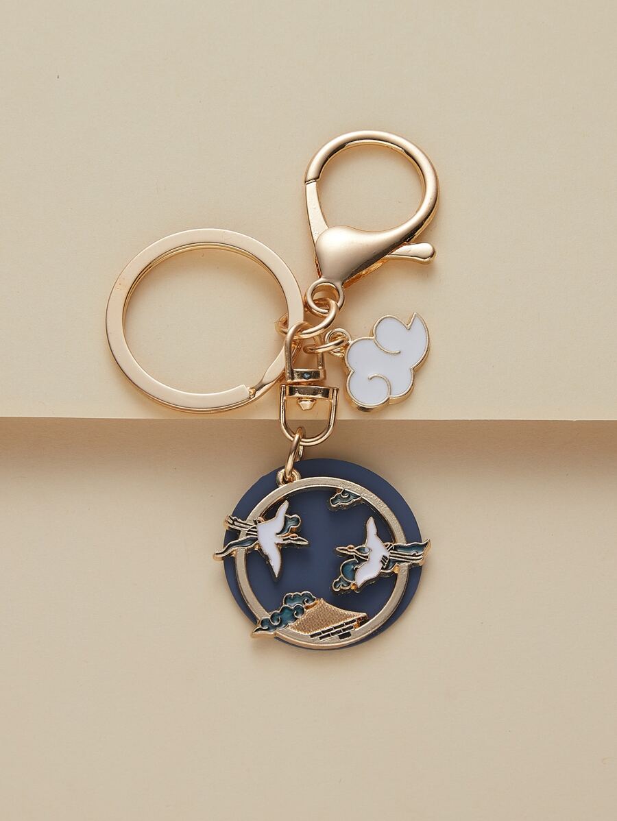 Crane Charm Keychain | SHEIN USA