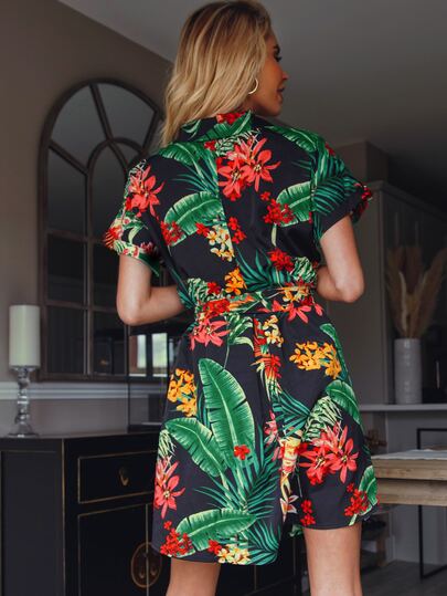 Search tropical print | SHEIN UK