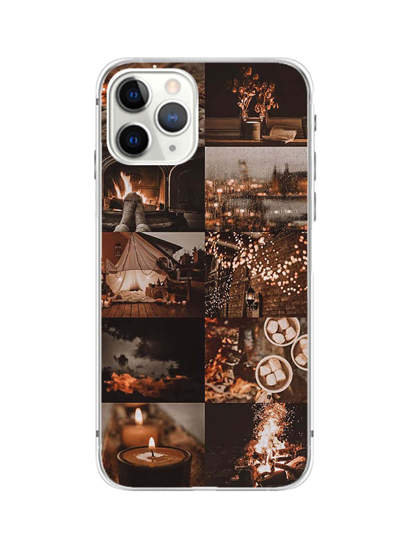 1pc Graphic iPhone Case