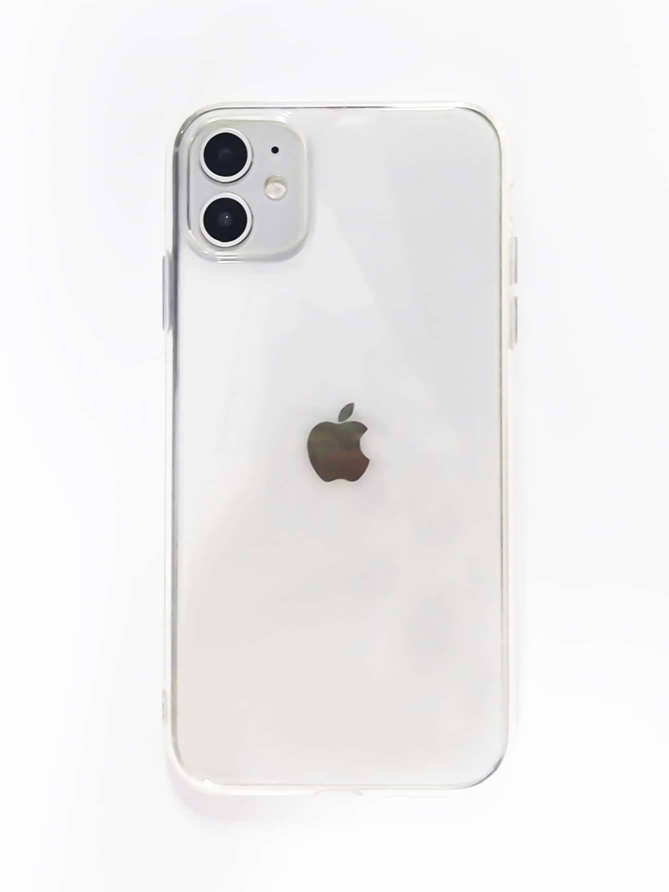 1pc Clear iPhone Case