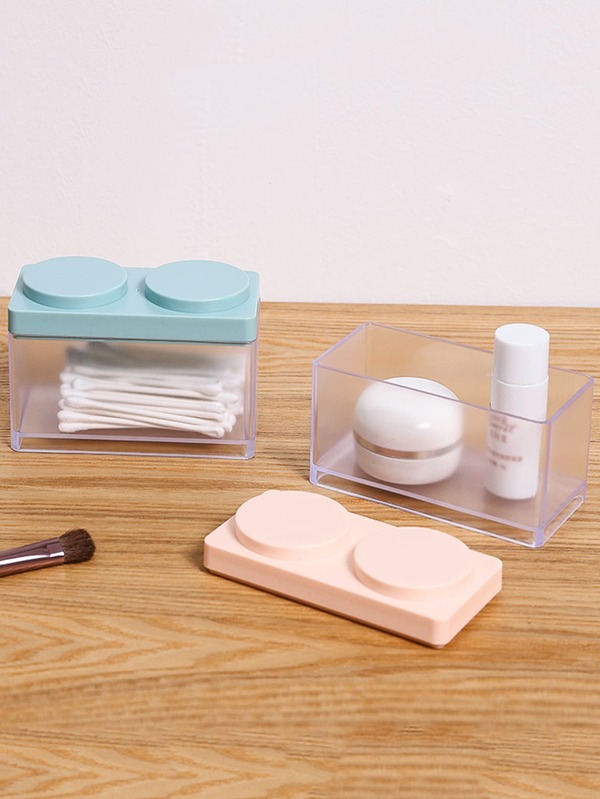 1pc Random Color Plastic Desktop Storage Box | SHEIN USA