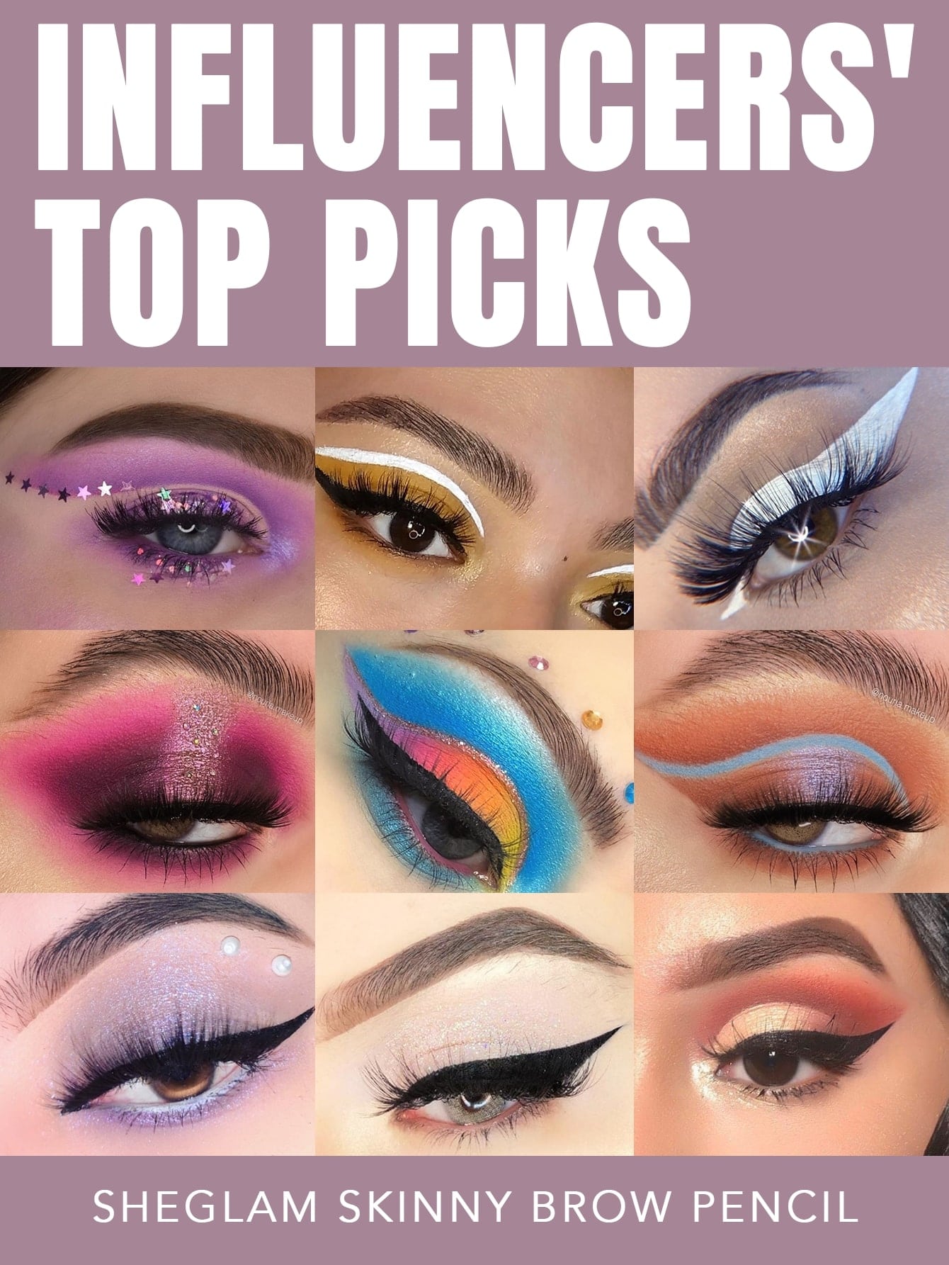 SHEGLAM Insta-fill Brow Pencil-Ash Brown Long Lasting Auto Eyebrow Pen ...