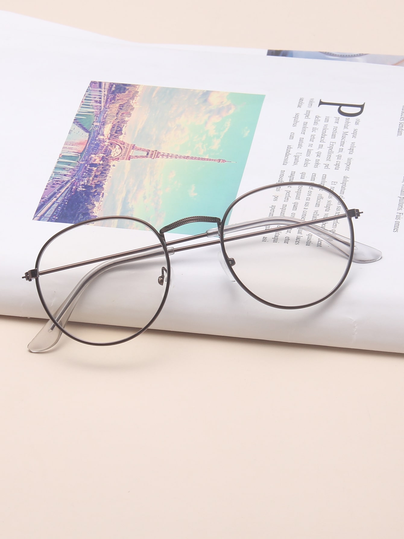 Gafas de marco metálico
