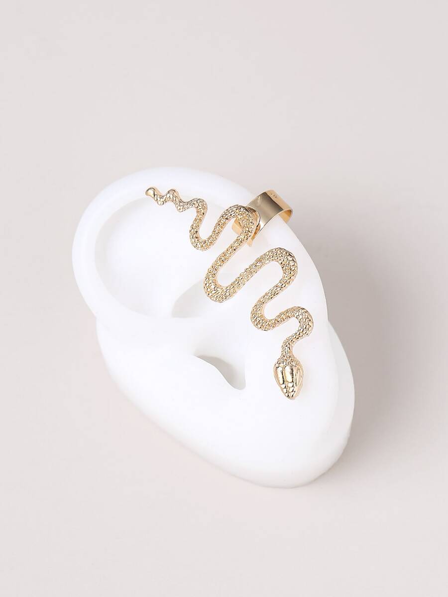 Serpentine Ear Cuff | SHEIN USA
