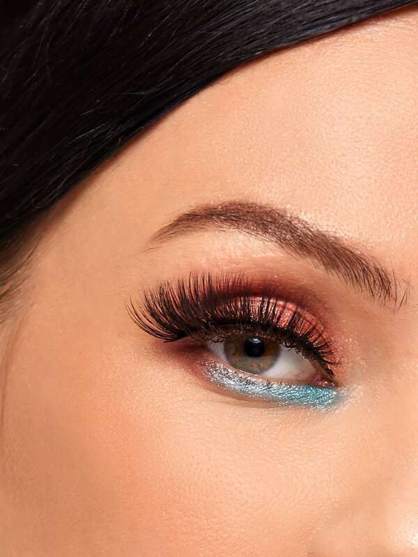 SHEGLAM 1pair Stay Wild Thick Curly False Eyelashes | SHEIN UK