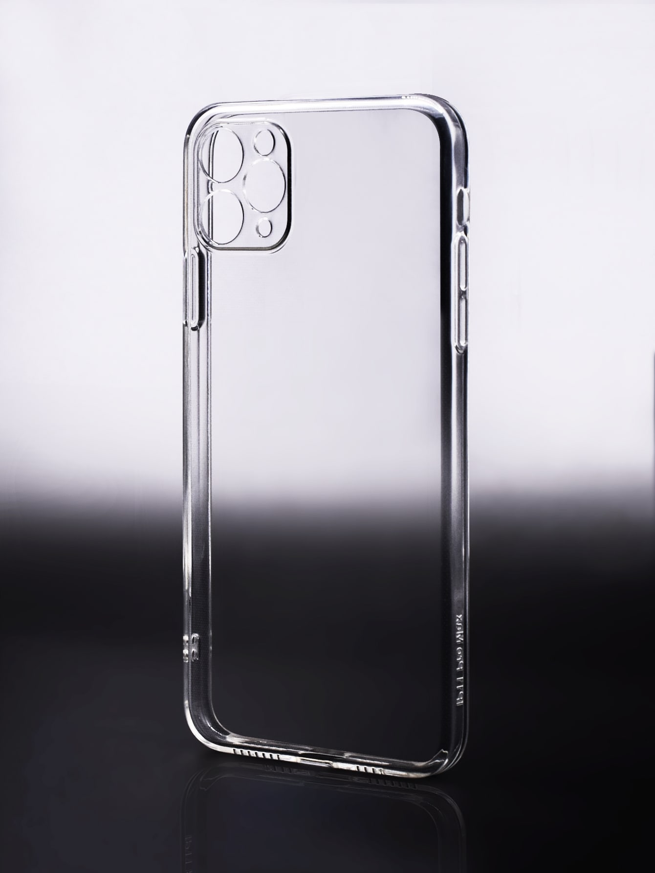 1pc Transparent iPhone Case