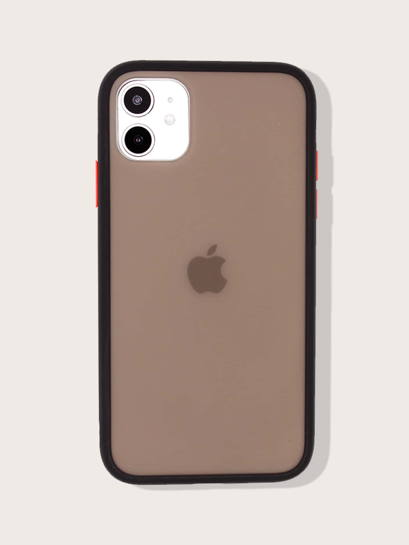 1pc Contrast Frame iPhone Case