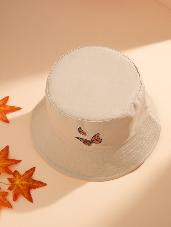 Butterfly Pattern Bucket Hat | SHEIN UK