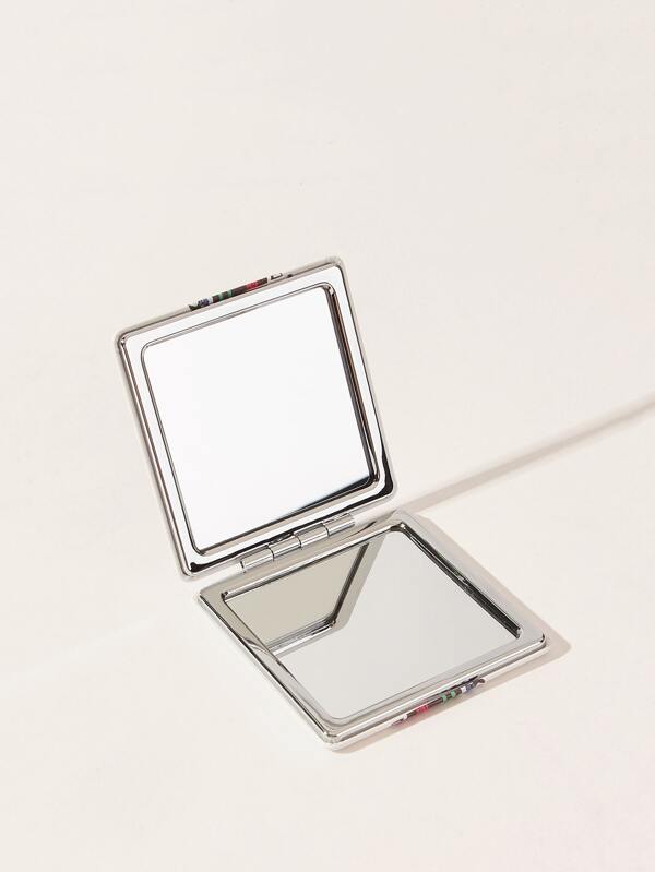 Shein Figure Pattern Folding Mirror Shein Usa