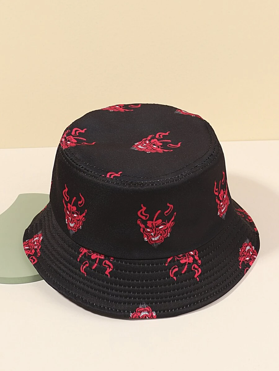 Men Monster Pattern Bucket Hat | SHEIN USA