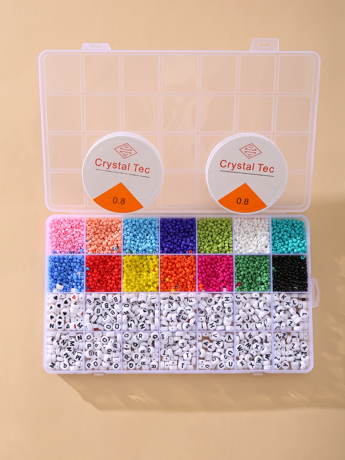 DIY Colorful Bead Jewelry Set