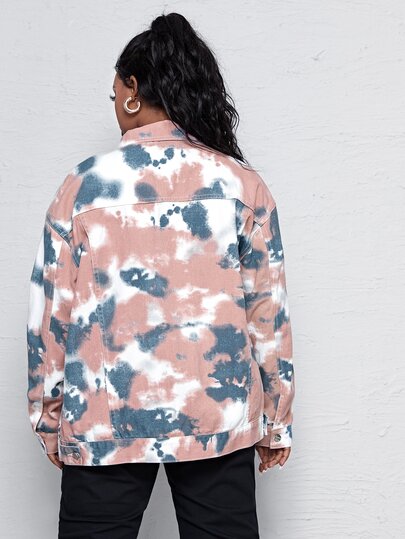 Plus Size Denim Jackets | Fashion Plus Size Denim Jackets | SHEIN USA