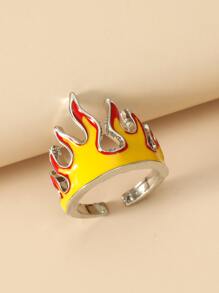 Flame Design Ring | SHEIN USA