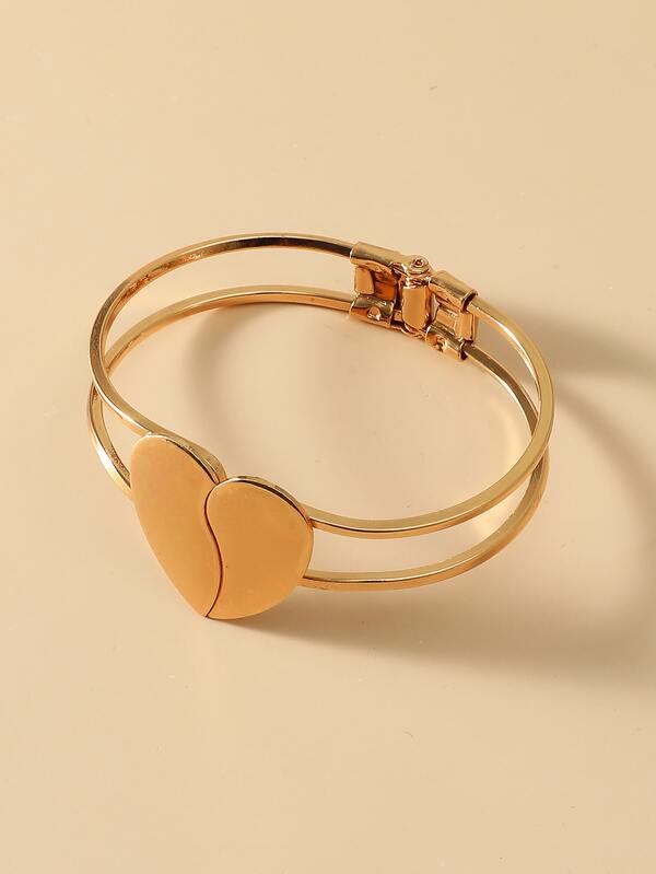 Heart Decor Bangle | SHEIN USA