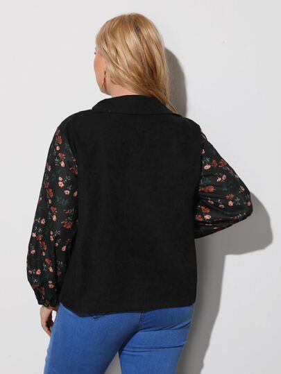 Plus Size Denim Jackets | Fashion Plus Size Denim Jackets | SHEIN USA